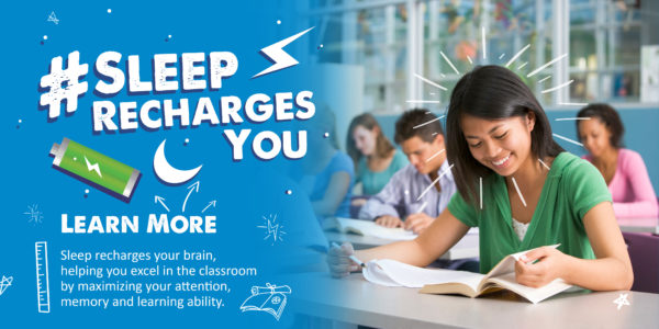 Sleep Recharges You: Educator Resources - Sleep Education